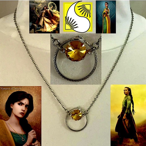 Hand Crafted | Jewelry | Nynaeves Necklace Wheel Of Time Aes Sedai ...